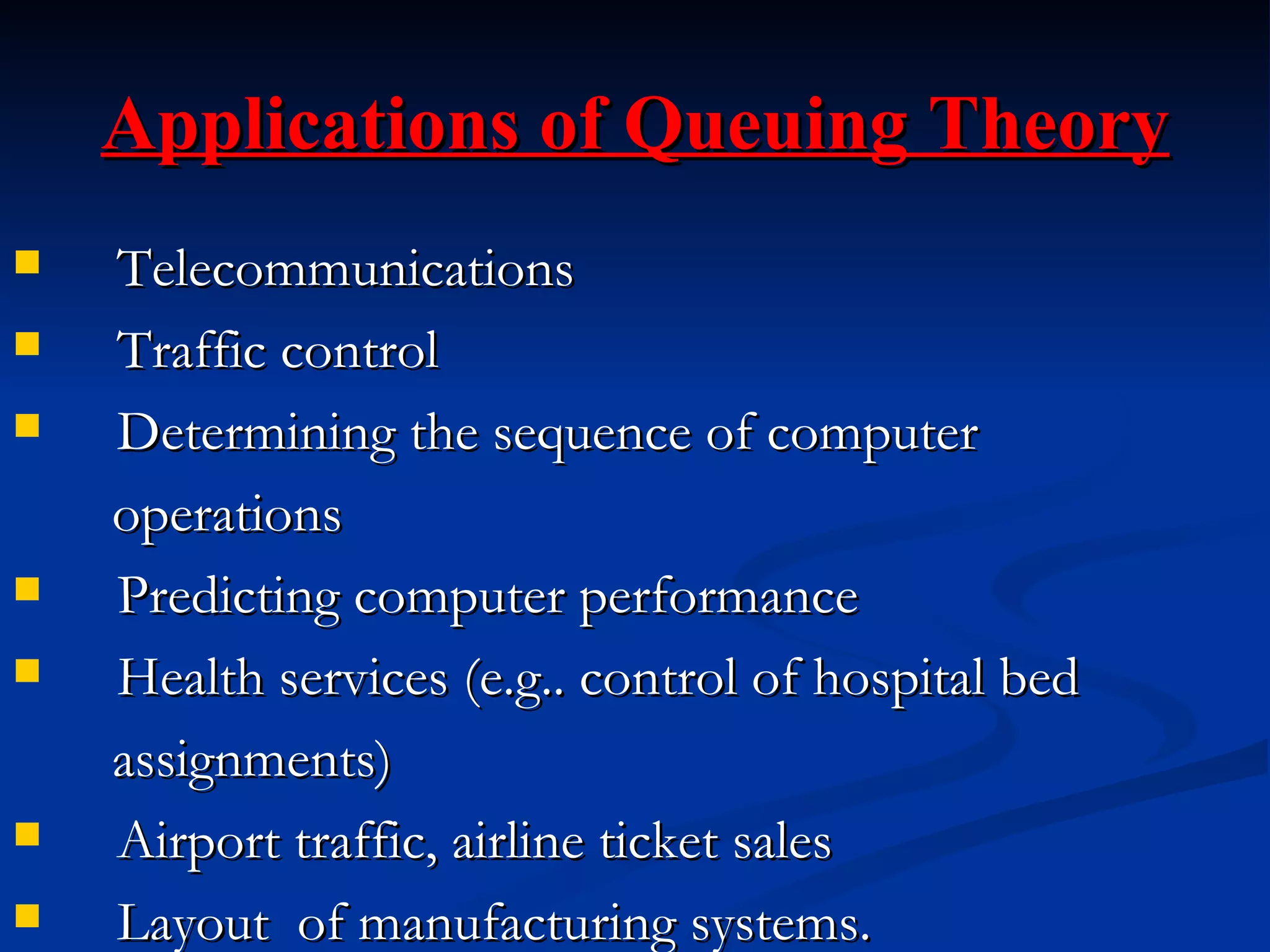 QUEUING THEORY | PPT