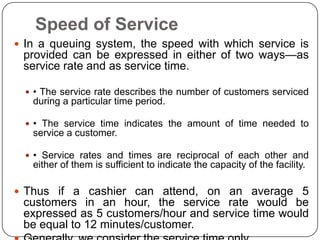 Queuing theory | PPTX