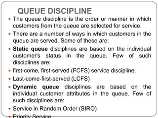 Queuing theory | PPT