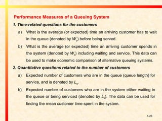 Queuing theory | PPT