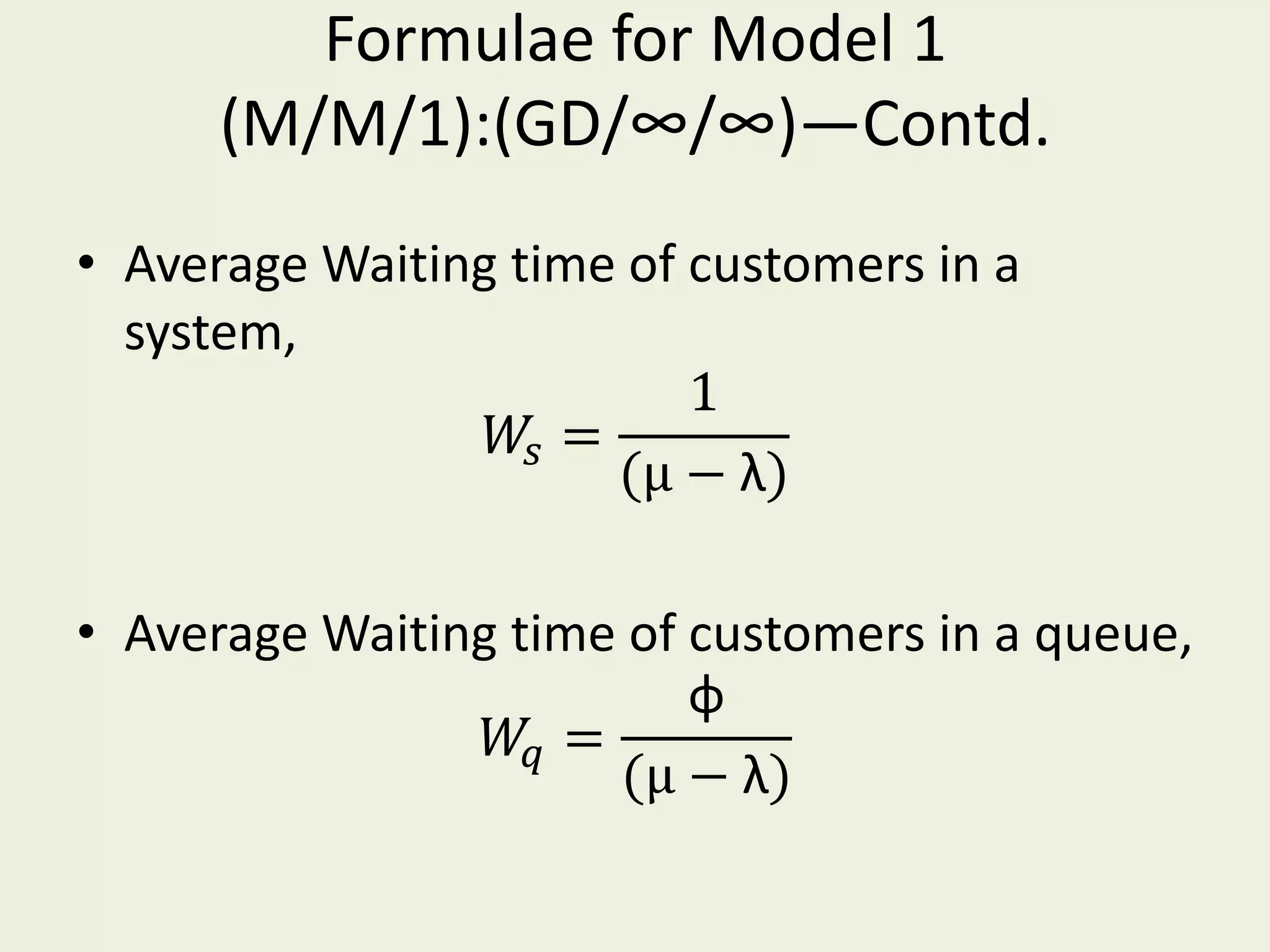 Queuing theory | PDF