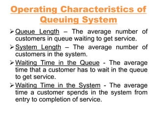 Queuing theory . | PPT