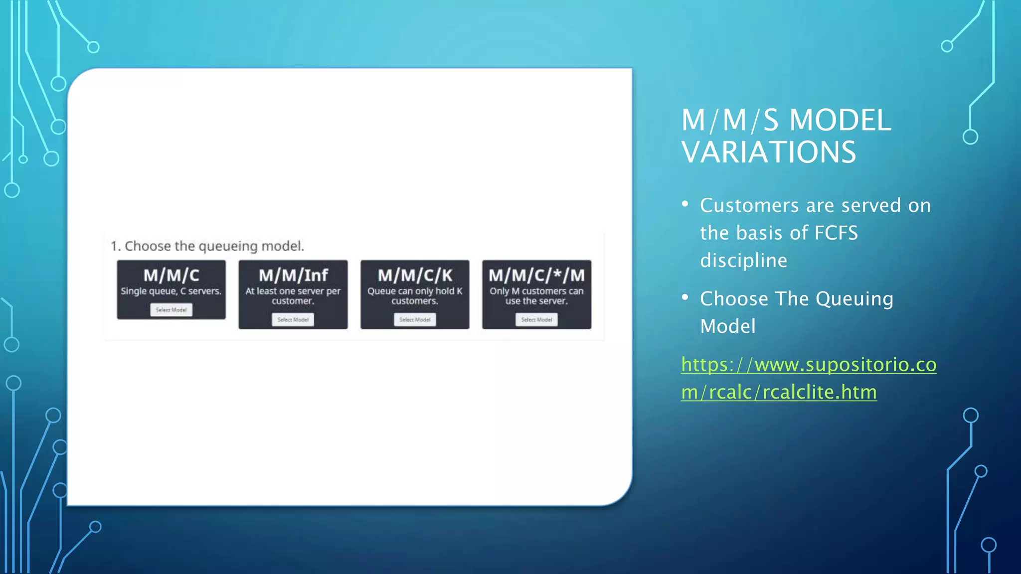 Queuing theory | PPT