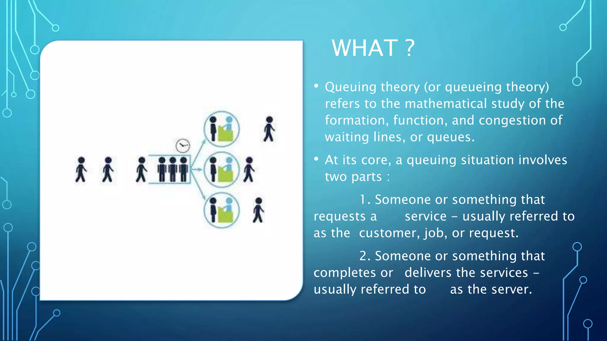 Queuing theory | PPT