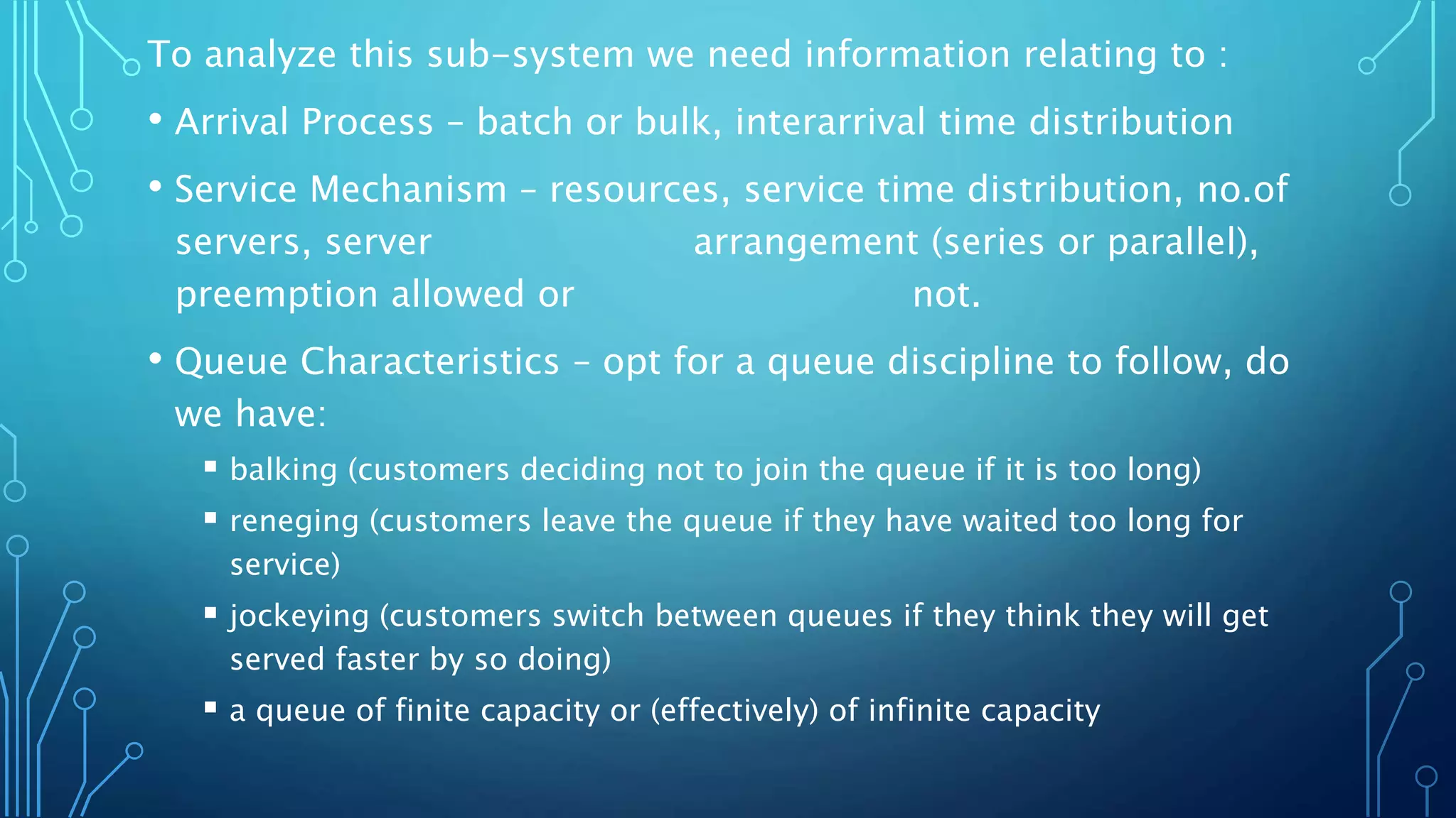 Queuing theory | PPT