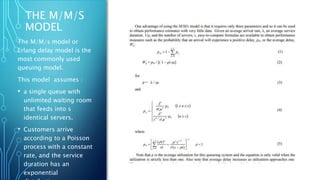 Queuing theory | PPT