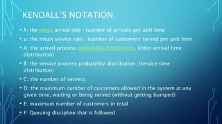 Queuing theory | PPT