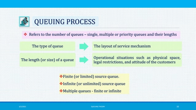 Queuing theory | PPTX | Physics | Science