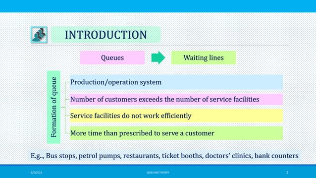 Queuing theory | PPTX | Physics | Science