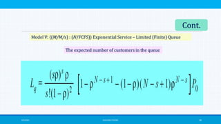 Queuing theory | PPTX
