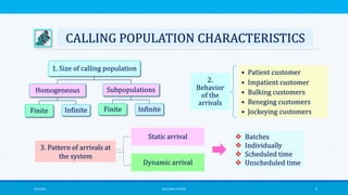 Queuing theory | PPTX