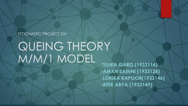 PROJECT ON QUEUING THEORY | PDF | Business | Business and Finance