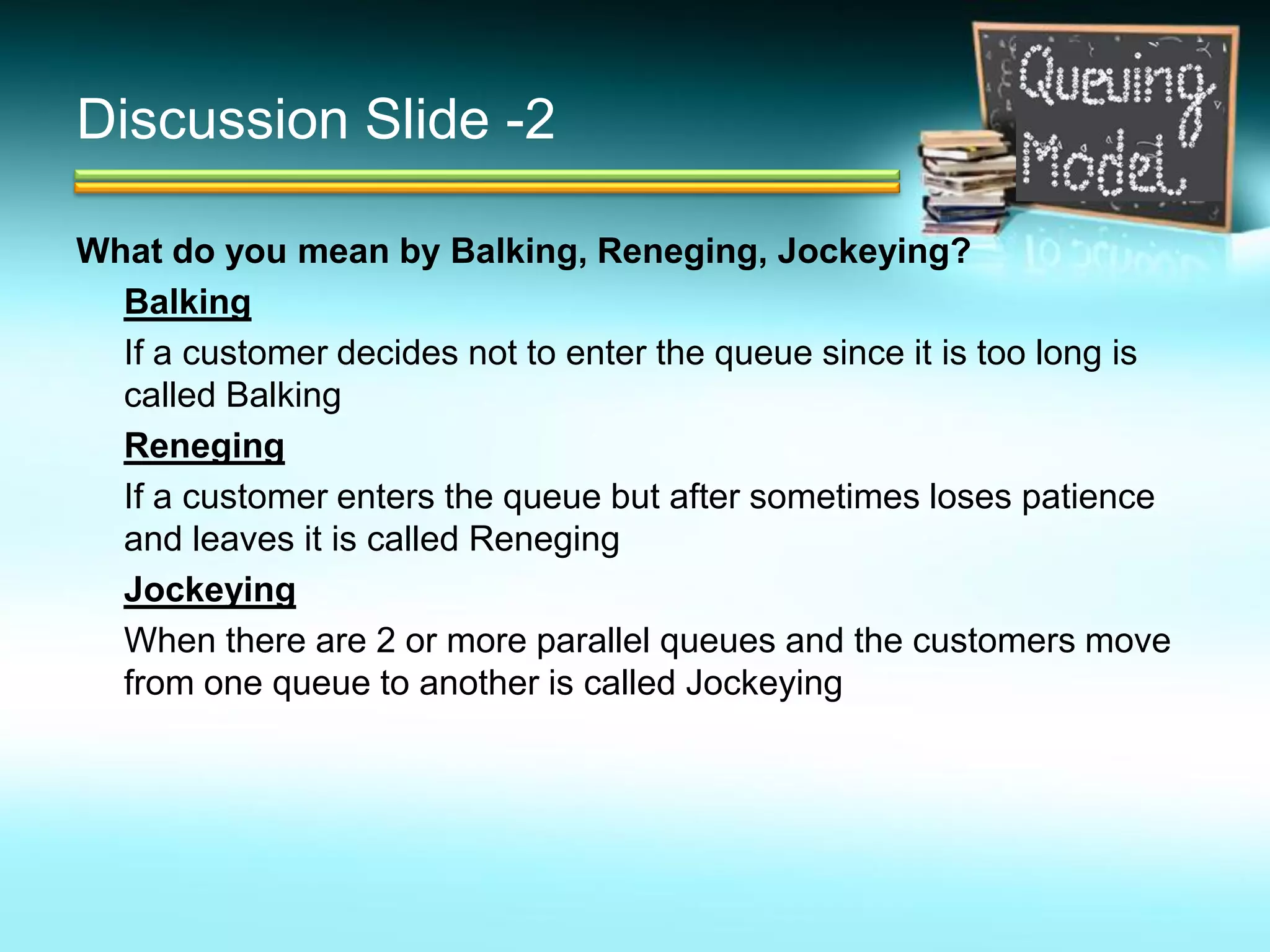 Queuing Theory - Operation Research | PDF