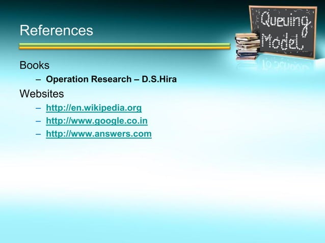 Queuing Theory - Operation Research | PDF | Technology & Computing