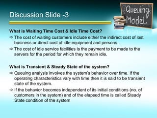 Queuing Theory - Operation Research | PDF