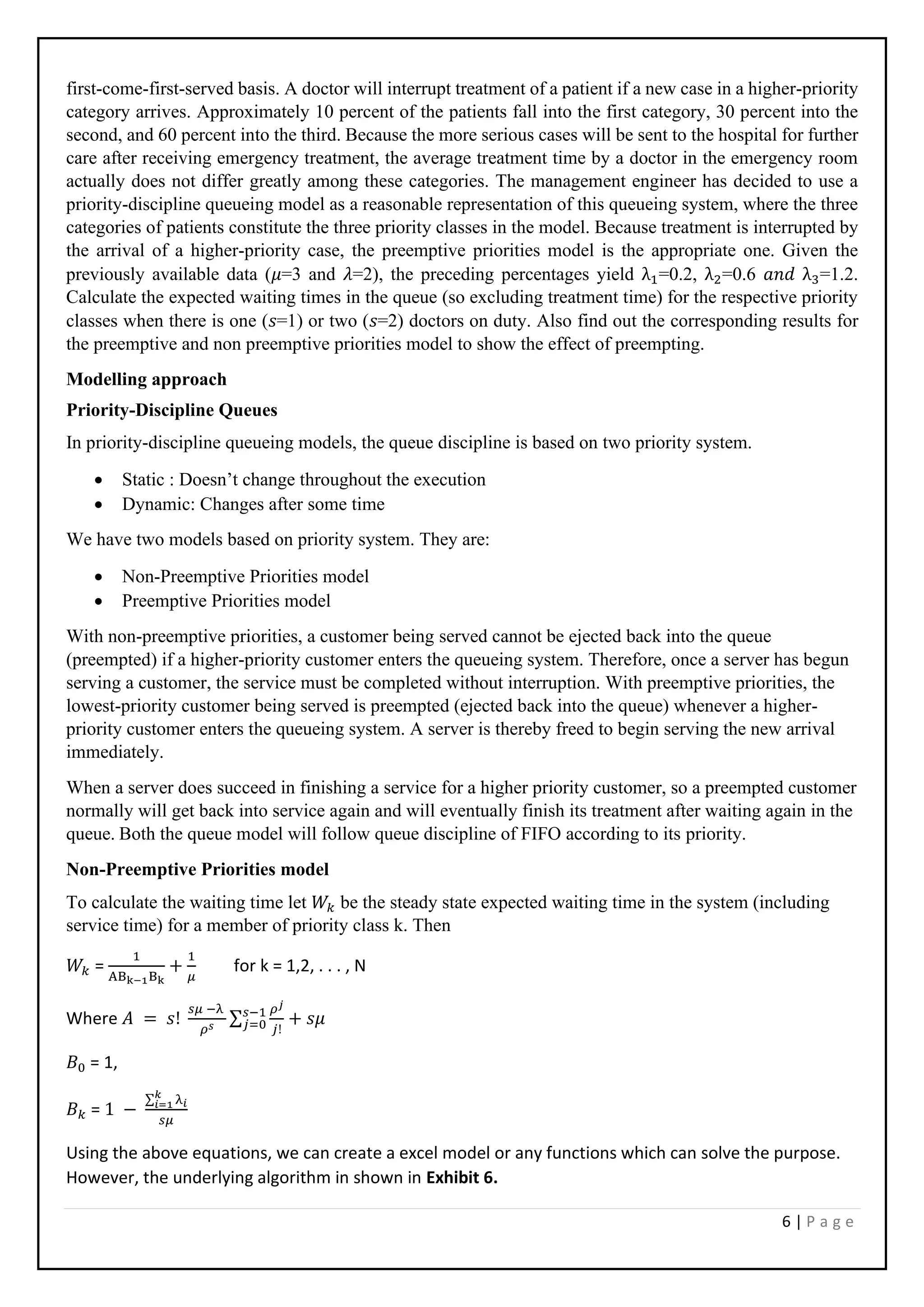Queuing theory and its applications | PDF