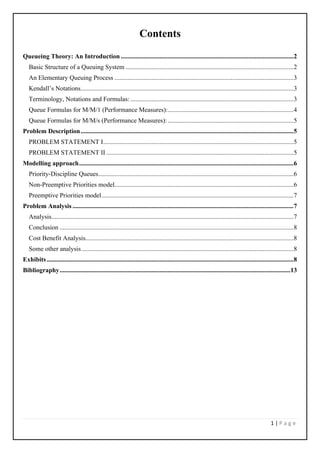 Queuing theory and its applications | PDF