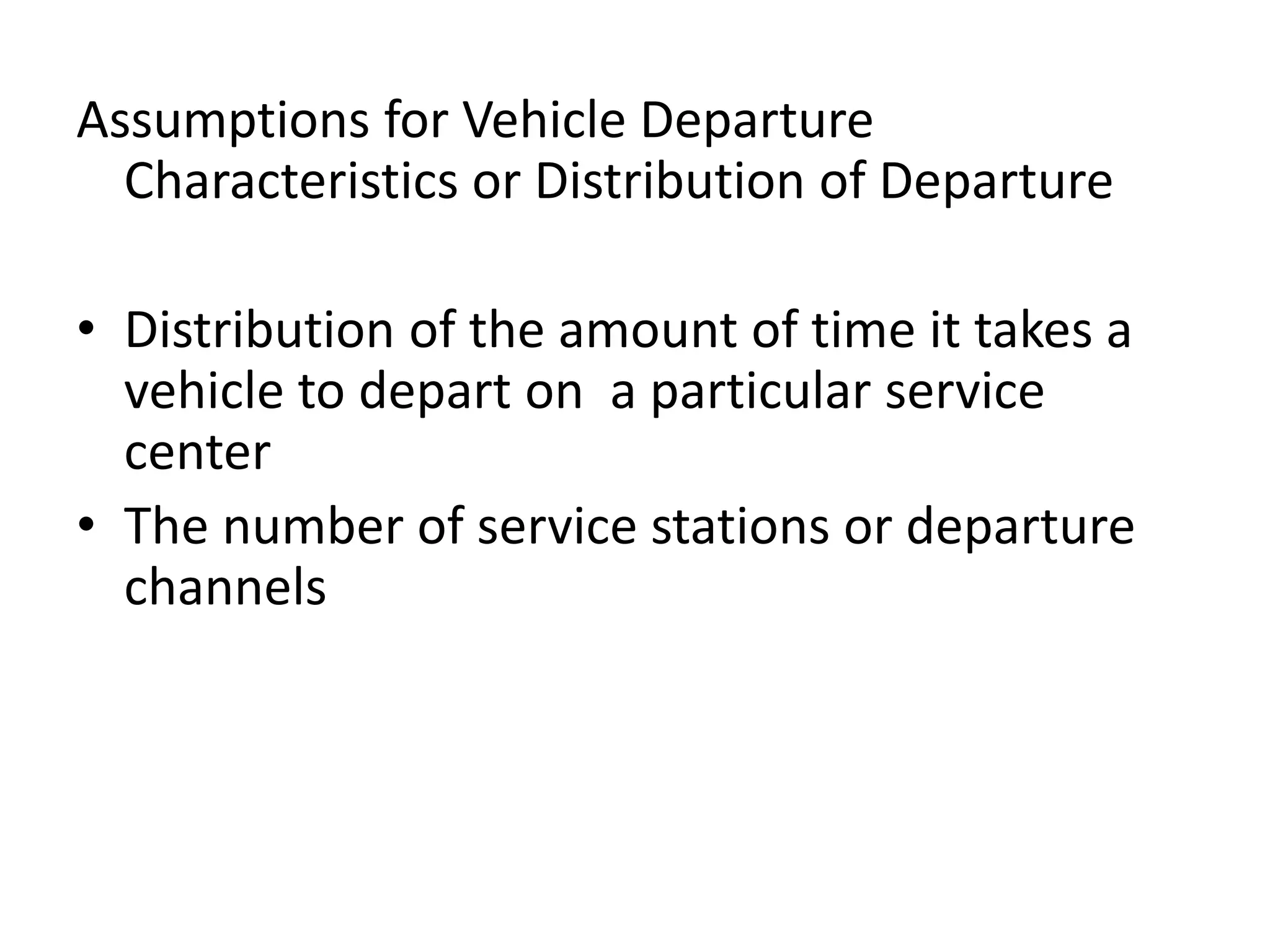 Queuing theory and traffic flow analysis | PPTX