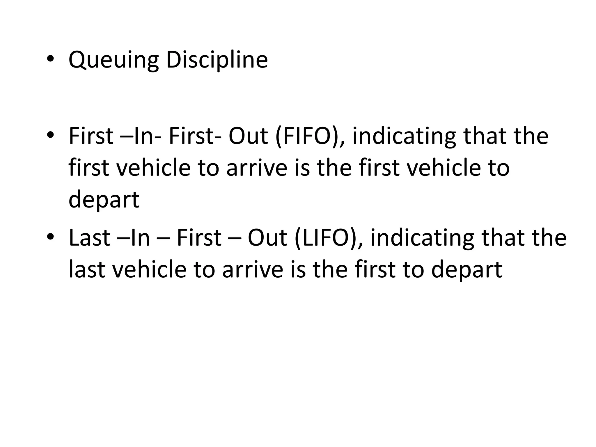 Queuing theory and traffic flow analysis | PPTX