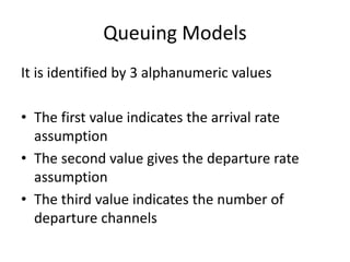 Queuing theory and traffic flow analysis | PPTX
