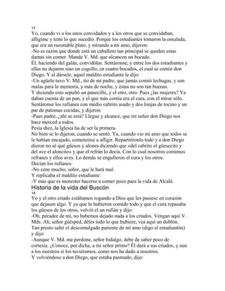 Quevedo historia de la vida del buscon | PDF