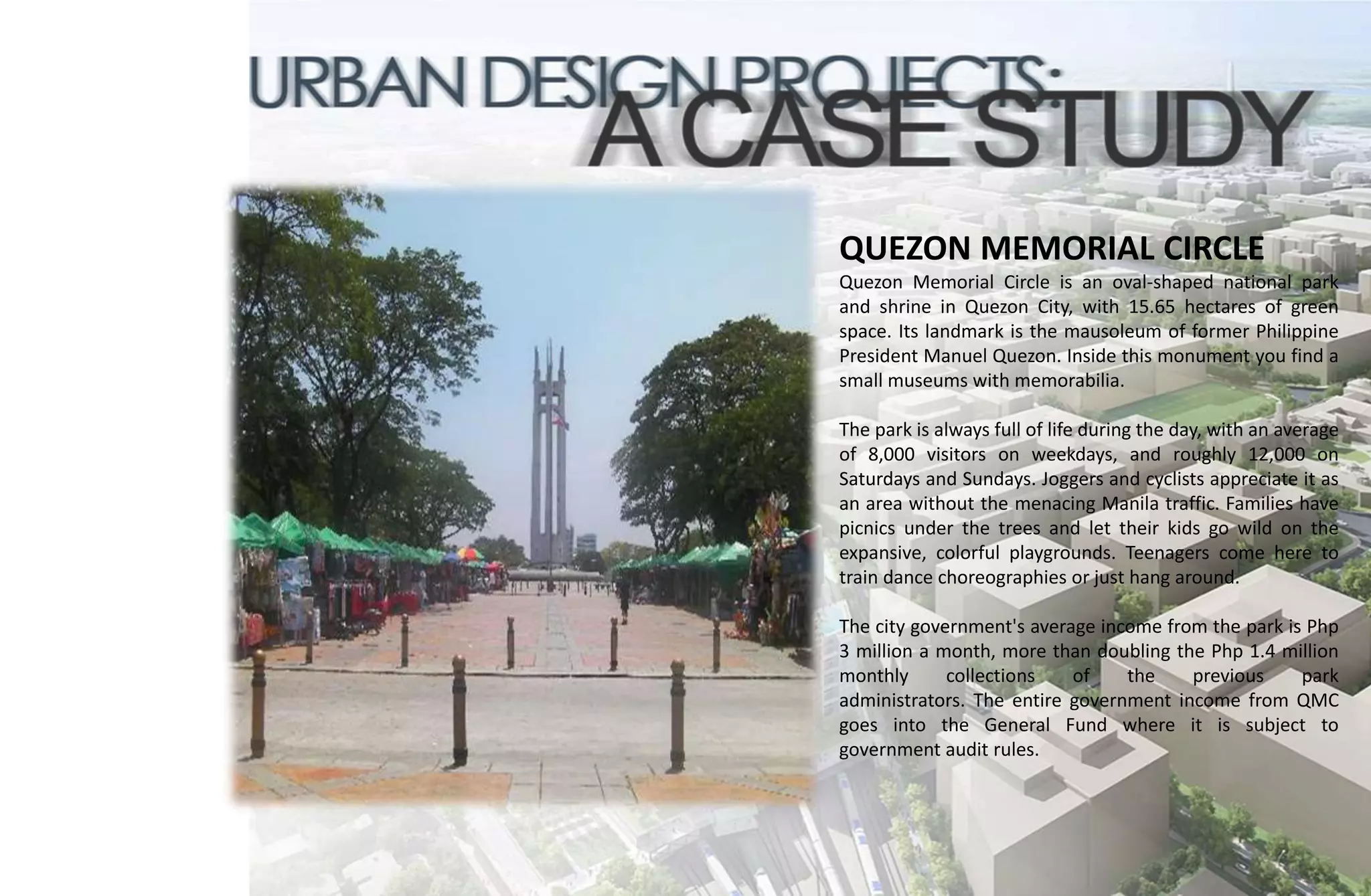 Quezon Memorial Circle Case Study | PPTX