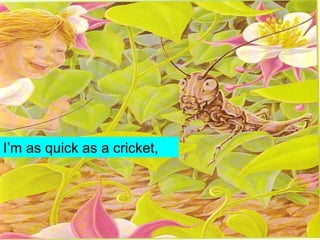 Quick as-a-cricket | PPT | Cricket | Sports