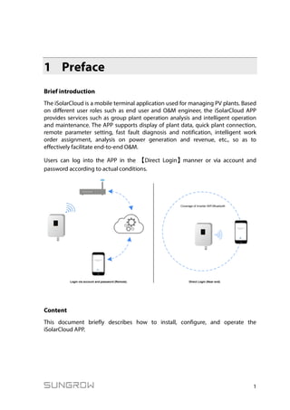 Quick Guide to the iSolarCloud App | Ahlec Solar | PDF