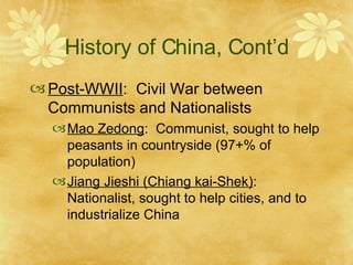 Quick Overview Chinese Revolution | PPT