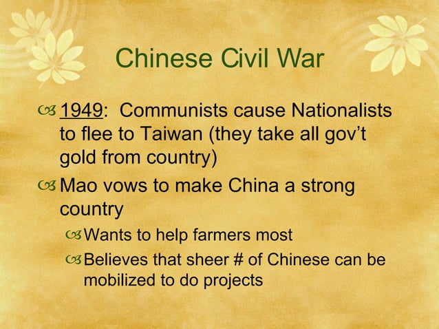 Quick Overview Chinese Revolution | PPT