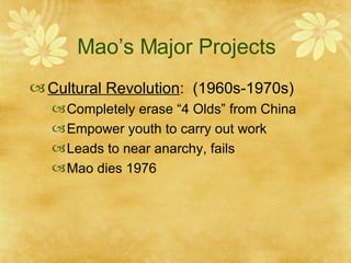 Quick Overview Chinese Revolution | PPT