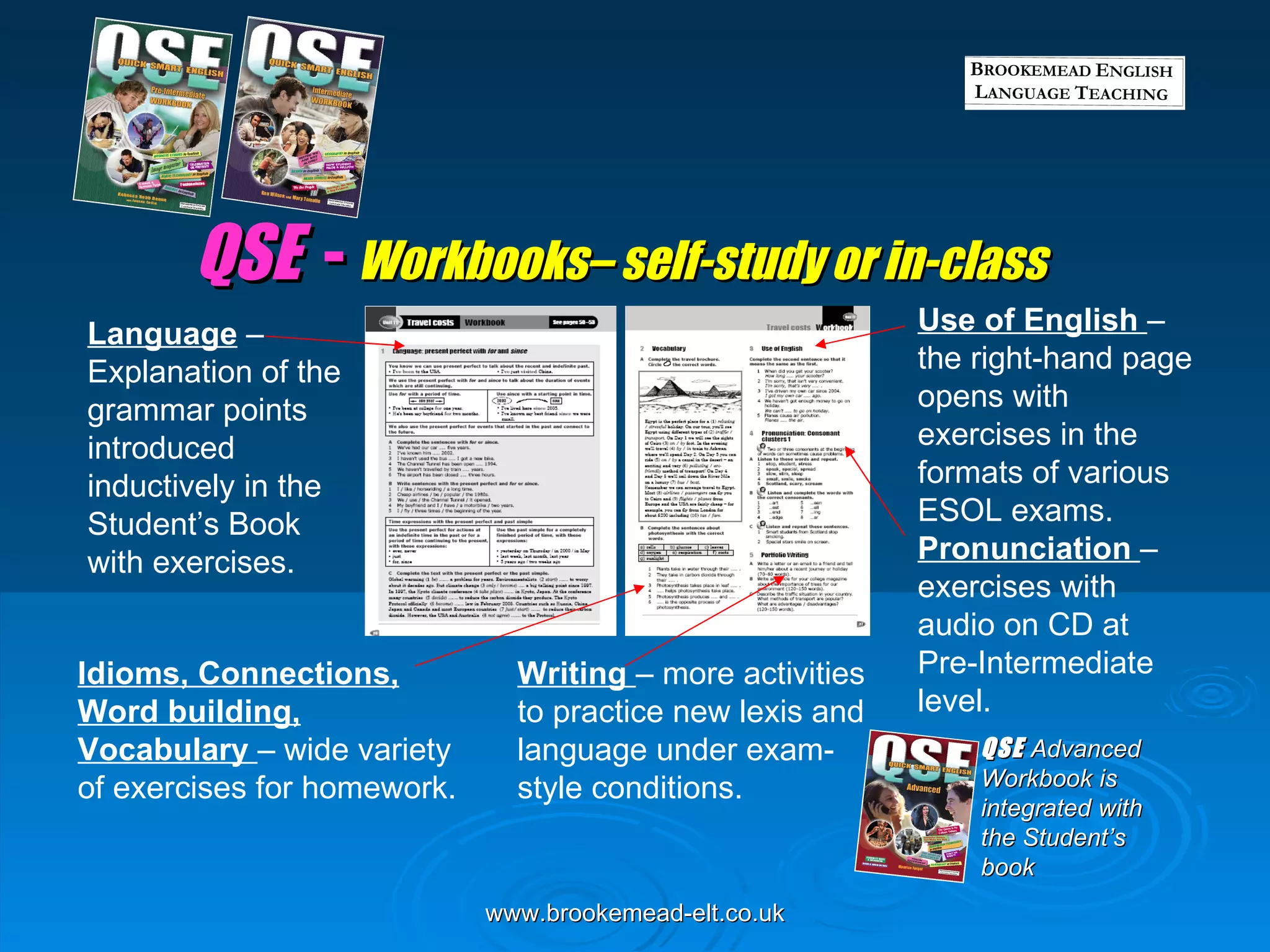 Quick Smart English - generalidades | PPT