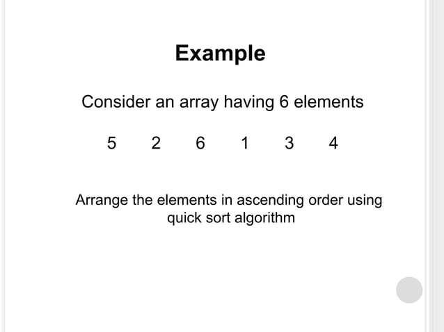 Quick sort-Data Structure | PPT