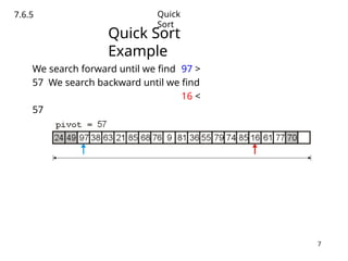 quick-sort-complete-example-DS Lecture Notes. | PPT