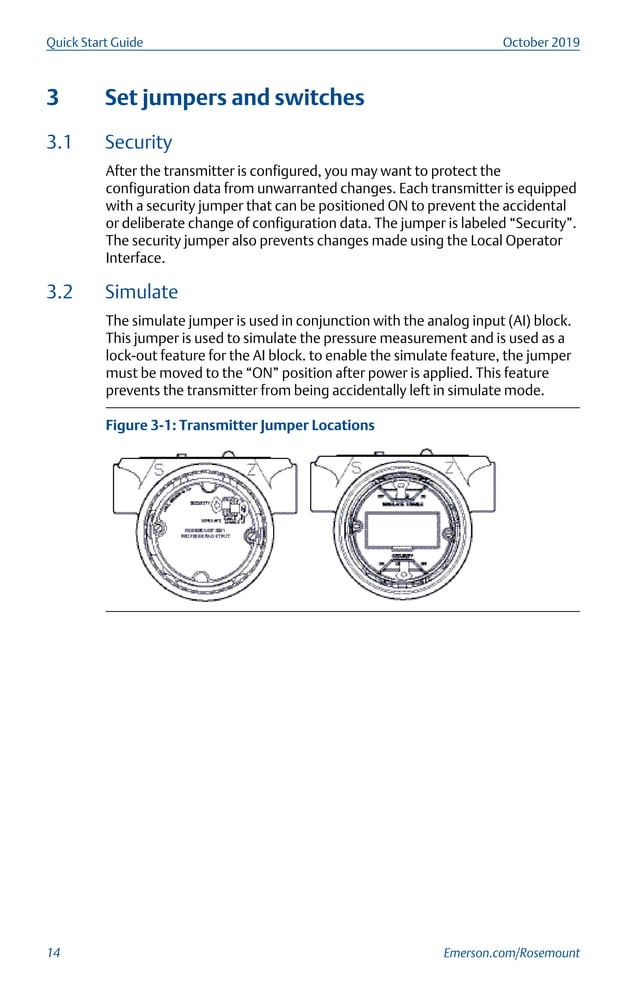 Quick start-guide-rosemount-3051-pressure-transmitter-3051cf-series ...