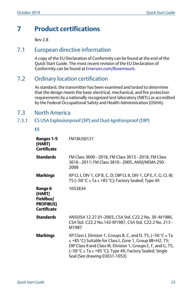 Quick start-guide-rosemount-3051-pressure-transmitter-3051cf-series-flowmeter-profibus-pa-en ...
