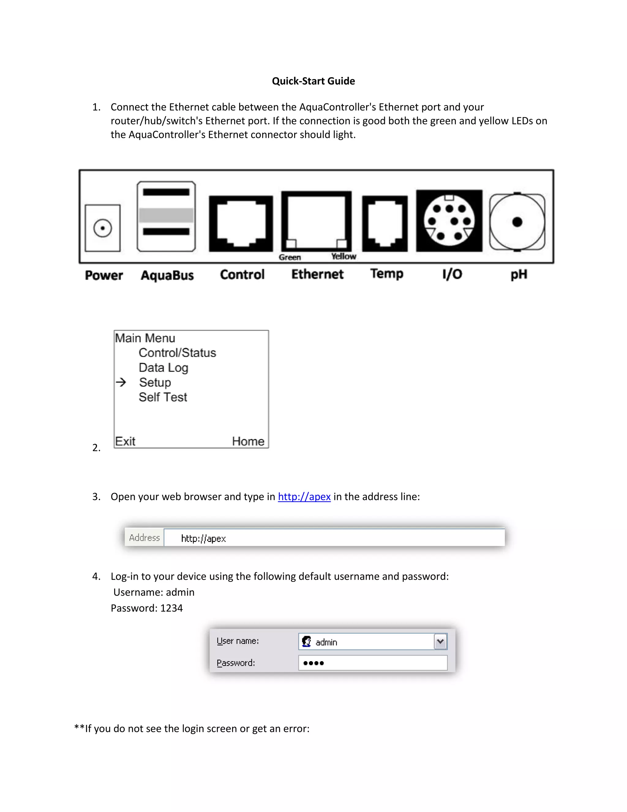 Quick start guide | PDF