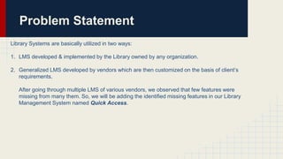 Library Management System Waterfall Model | PPTX