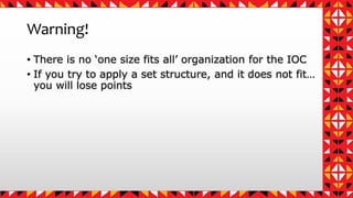 Quick and dirty ioc organization | PPT