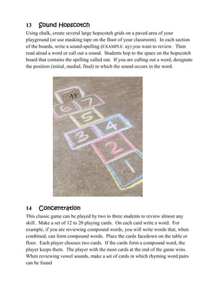 Quick and easy phonics games | PDF