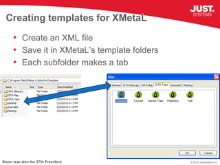 Quick and Easy Usability in XMetaL Author | PPTX