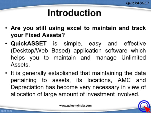 Quick asset | PPT