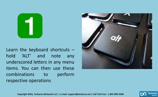 11 Tips To Work Faster In QuickBooks | PPT