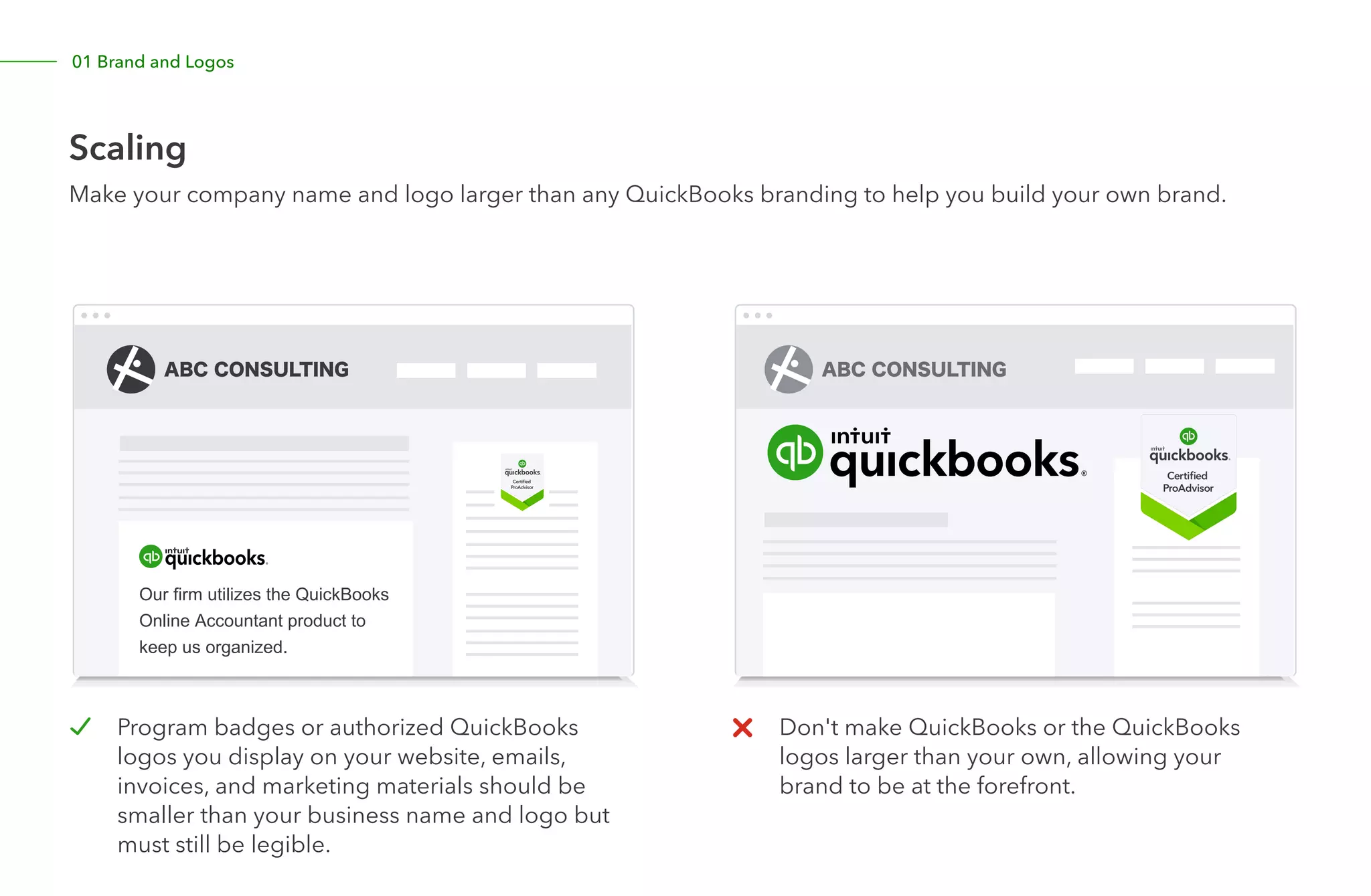 Quickbooks Branding Guidelines.pdf | Advertising Industry | Industries