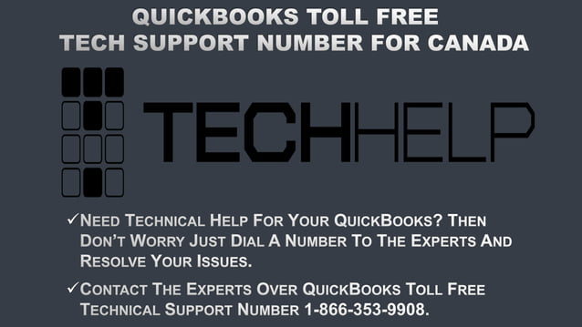Quickbooks canada technical support | PPT