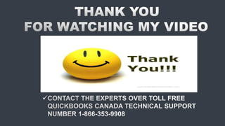 Quickbooks canada technical support | PPT