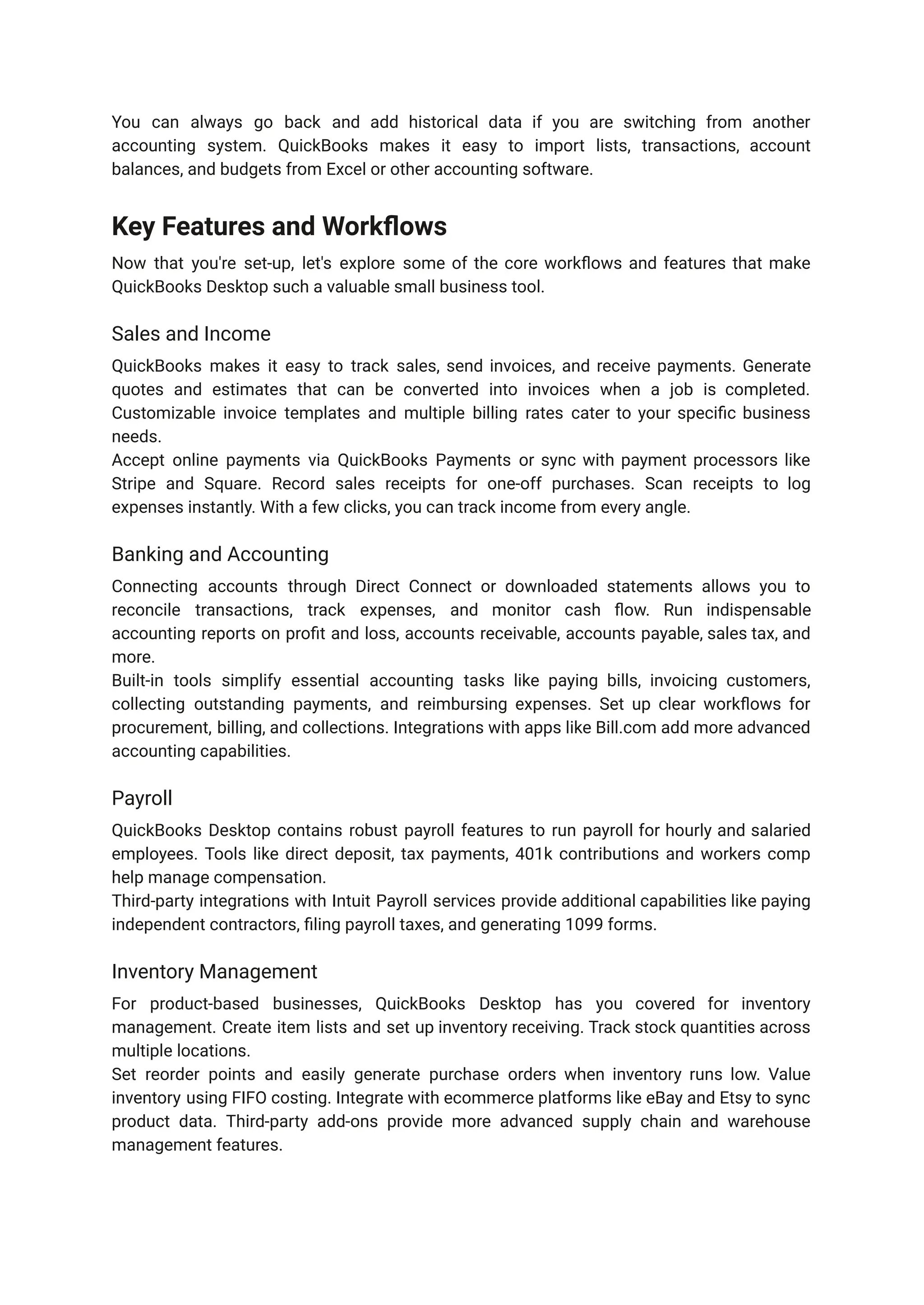 QuickBooks Desktop 2024: A Comprehensive Guide | PDF