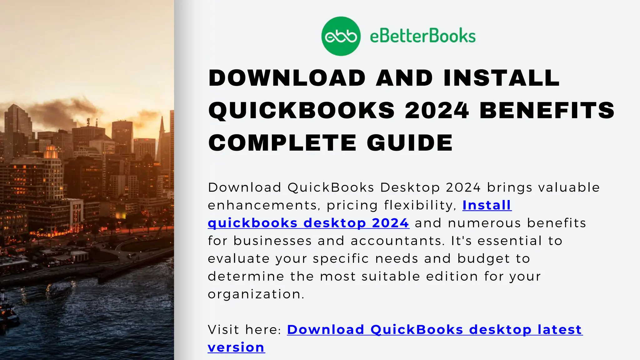 QuickBooks Desktop 2024 Launch Date | PPTX