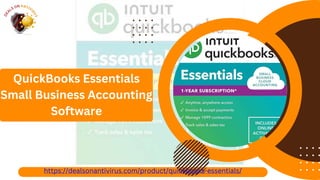 QuickBooks Essentials Small Business Accounting Software.pptx