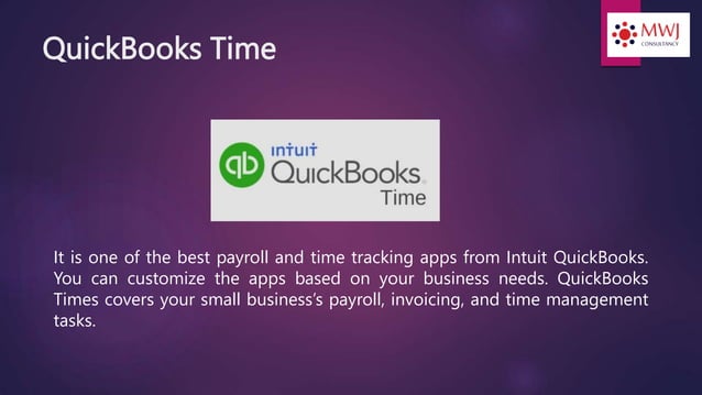 QuickBooks Integration Support Apps | PPT